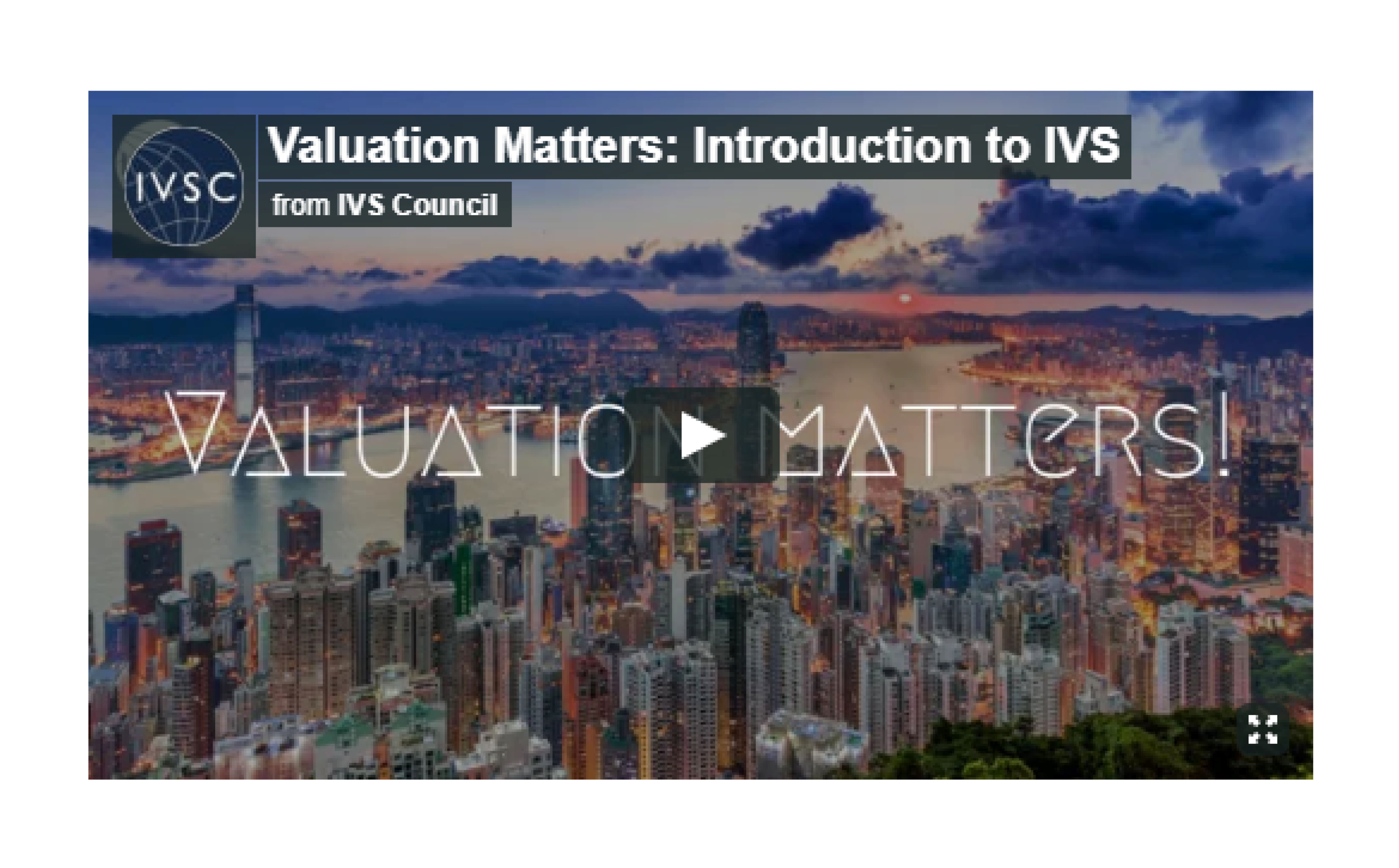 International Valuation Standards | CBV Institute